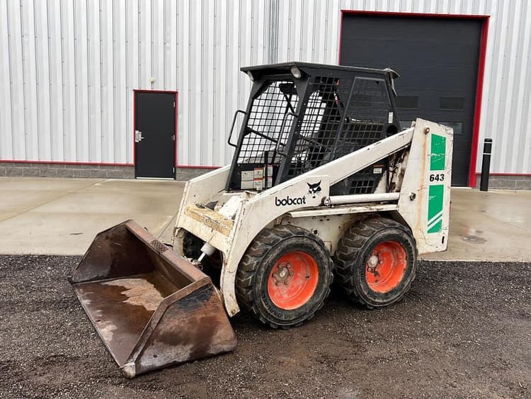 SOLD - Bobcat 643 Construction Skid Steers | Tractor Zoom