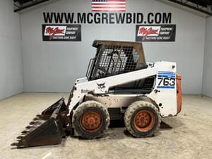 SOLD - Bobcat 763G Skid Steer Loader Construction with 3,542 Hrs | Tractor Zoom