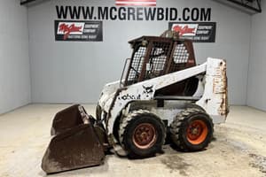 SOLD - Bobcat 853 Skid Steer Loader Construction with 8,124 Hrs ...