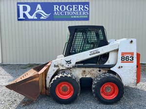SOLD - Bobcat 863G Lot No. 168a Construction with 5,017 Hrs | Tractor Zoom