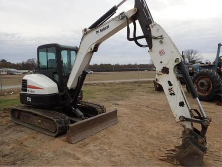 Bobcat E55 Construction Compact Excavators for Sale | Tractor Zoom