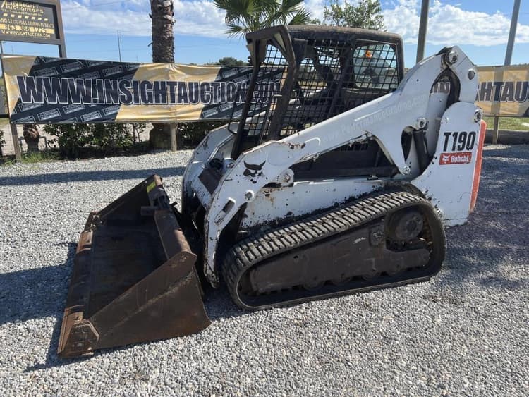 Bobcat T190 Construction Compact Track Loaders for Sale | Tractor Zoom