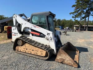 SOLD - Bobcat T770 Skid Steer 2 SP Cab Air High Flow 18" Construction ...