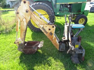 SOLD - BOBCAT UNIVERSAL MOUNT BACKHOE ATTACHMENT W/ DIG BUCKET Other ...