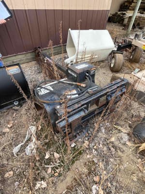 SOLD - Bradco Skidsteer trencher w/ 5' stinger, adjustable side to side ...
