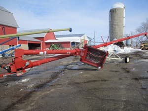 SOLD - Buhler 1060 Swing Hopper Auger Harvesting with --- Ft | Tractor Zoom
