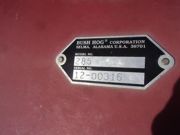 1999 Bush Hog 285 Hay and Forage Mowers - Rotary for Sale | Tractor Zoom