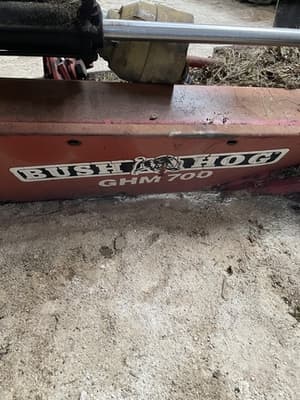 SOLD - Bush Hog GHM 700 Stock No. fn000375 Hay and Forage with 6 ft ...
