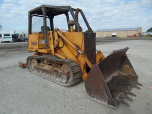 SOLD - CASE 850B TRACK LOADER, 2087 HRS, OPEN CAB, 15" TRACKS, 79 ...