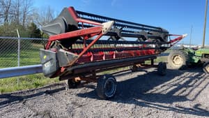 SOLD - Case IH 1020 Lot No. 4686 Harvesting with 20 ft | Tractor Zoom