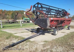 SOLD - Case IH 1020 Lot No. DK1167 Harvesting with 33.5 ft | Tractor Zoom