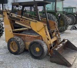 SOLD - Case 1845 Skid Steer, Diesel Construction with 6,188 Hrs ...