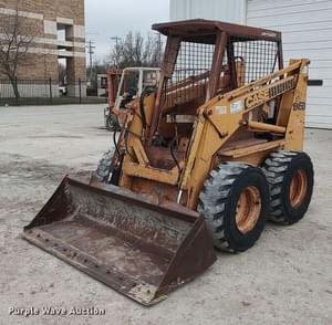 SOLD - Case 1845B skid steer loader Construction with 6,866 Hrs ...