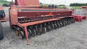 SOLD - CASE 5200 20' 3PT HITCH GRAIN DRILL Planting with 20 ft ...