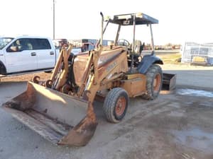 SOLD - Case 570XLT Lot No. 3871 Construction with 3,366 Hrs | Tractor Zoom