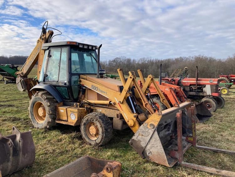 SOLD - Case 580 Super L Construction Backhoe Loaders | Tractor Zoom