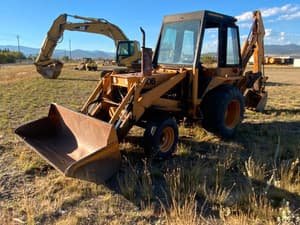 SOLD - Case 580B Construction King tractor, Showing 5895 Hours - ERops - Downriggers (Runs in ...