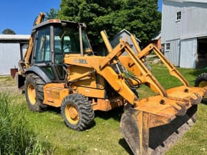 SOLD - Case 580L Loader Backhoe, 2,865 hours, S/N - JJC0221061 ...