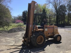 SOLD - Case 585E 4WD Diesel ForkLift W/ Side Shift Construction with ...