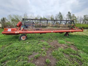 SOLD - Case 725 Swather Hay and Forage with 25 ft | Tractor Zoom