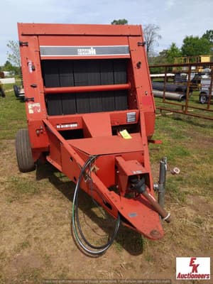 SOLD - CASE 8430 ROUND BALER--MONITOR & OWNER MANUAL IN OFFICE Hay and ...