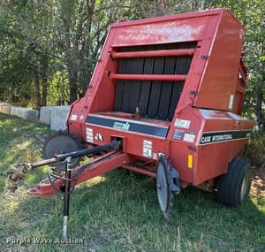 SOLD - Case IH 8465 Lot No. EE7703 Hay and Forage with --- Bales ...