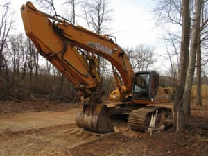 SOLD - Case CX330 Excavator, Showing 10509 hrs Construction with 10,509 ...