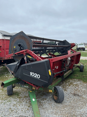 SOLD - Case IH 1020 Harvesting with 17.5 ft | Tractor Zoom