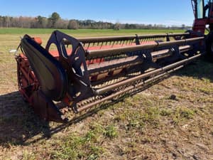 SOLD - Case IH 1020 Header 20' Harvesting with 20 ft | Tractor Zoom