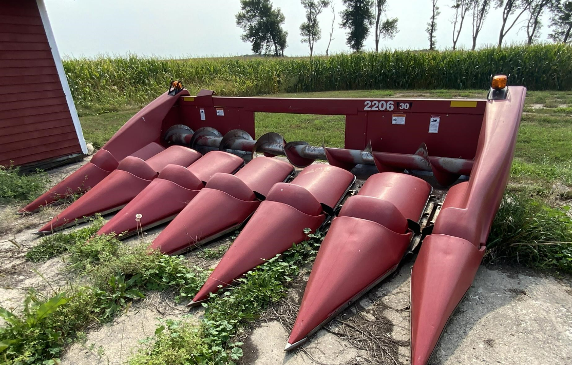 SOLD - Case IH 2206 Harvesting with 6 Rows | Tractor Zoom