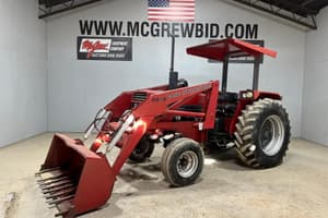 SOLD - Case IH 585 Utility Tractor with Loader Tractors with 424 Hrs ...