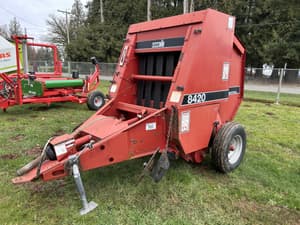 SOLD - Case IH 8420 Lot No. 46806 Hay and Forage with --- Bales | Tractor Zoom