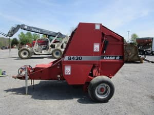 SOLD - Case IH 8430 Lot No. 8105 Hay and Forage with --- Bales ...
