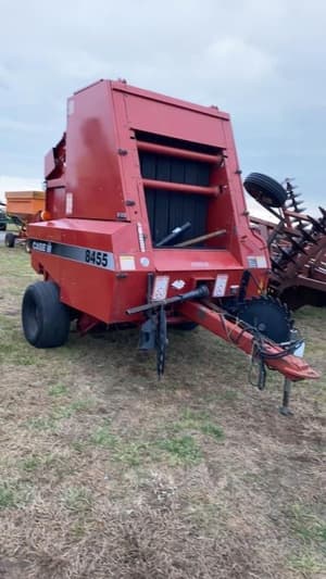 SOLD - Case IH 8455 Round Baler Hay and Forage with --- Bales | Tractor ...
