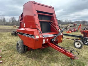 SOLD - Case IH 8455 Lot No. 258 Hay and Forage with --- Bales | Tractor ...