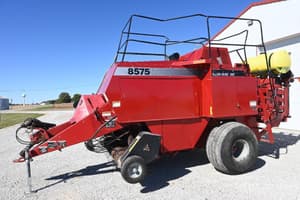SOLD - Case-IH 8575 large square baler Hay and Forage with --- Bales ...