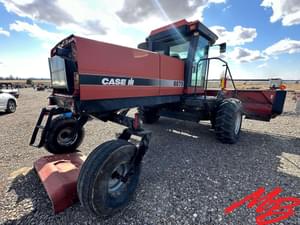 SOLD - Case-IH 8870 Swather, 16' sickle header, 3342 hrs Hay and Forage with 3,342 Hrs | Tractor ...