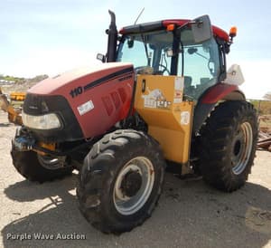 SOLD - Case IH Maxxum 110 MFWD tractor Tractors with 5,264 Hrs ...
