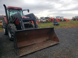 SOLD - Case IH MX110 Cab Loader Tractor Tractors with 4,576 Hrs ...