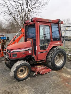 SOLD - Case International 1140 4X4 Tractor W Deck Mower Tractors with ...