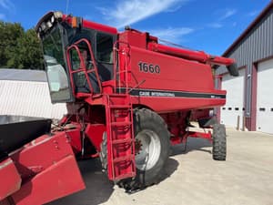SOLD - Case International 1660 axial flow combine Combines with 3,926 ...