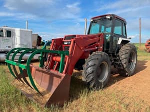 SOLD - Case International 1896 with 510 Loader and Grapple Tractors ...