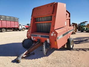 SOLD - Case International 8460 Round Bale Baler Hay and Forage with ...