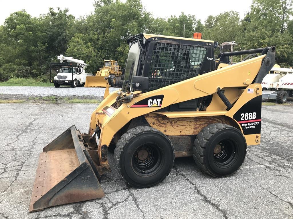 Caterpillar 268B Construction Skid Steers for Sale | Tractor Zoom