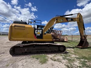 SOLD - Caterpillar 326F Lot No. 95 Construction with 7,494 Hrs ...