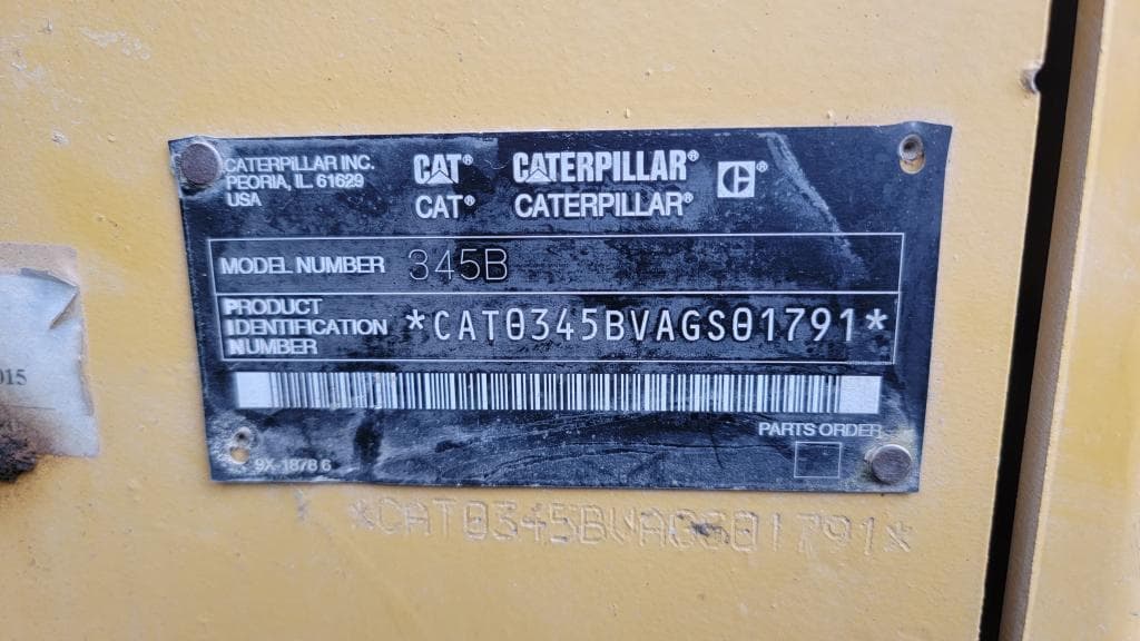 Caterpillar 345B Construction Excavators for Sale | Tractor Zoom