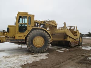 SOLD - CAT 637D 11.5' Motor Scraper, SN: 27W01522 Construction with ...
