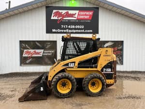SOLD - Caterpillar 216B Skid Steer Loader Construction with 1,933 Hrs ...