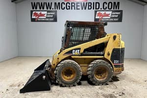 SOLD - Caterpillar 226 Skid Steer Loader Construction with 7,614 Hrs ...