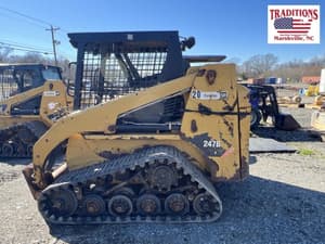 SOLD - Caterpillar 247B3 Lot No. 518 Construction with 8,221 Hrs ...